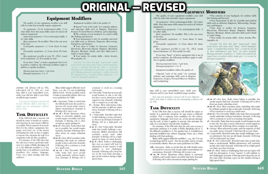 GURPS 4th Edition Revised FAQ