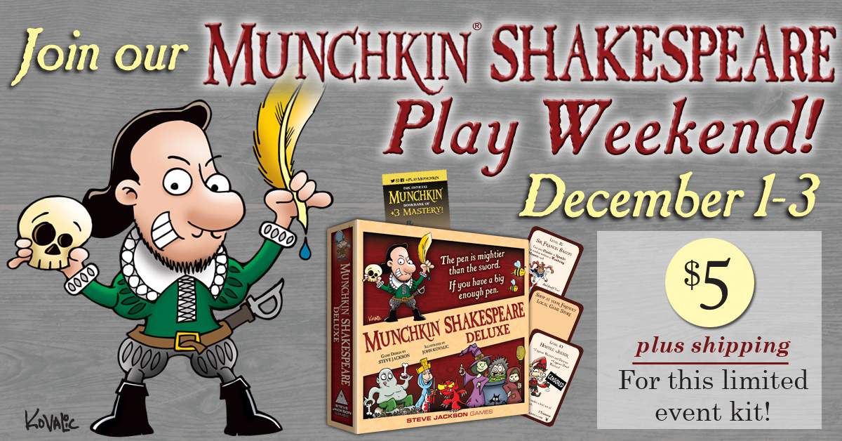 Steve Jackson Games: #PlayMunchkin